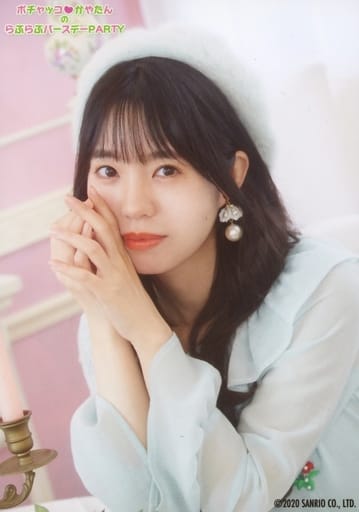 Kaya Okuno / Bust Up / Light Blue / Hat / Both Hands Together / Left ...