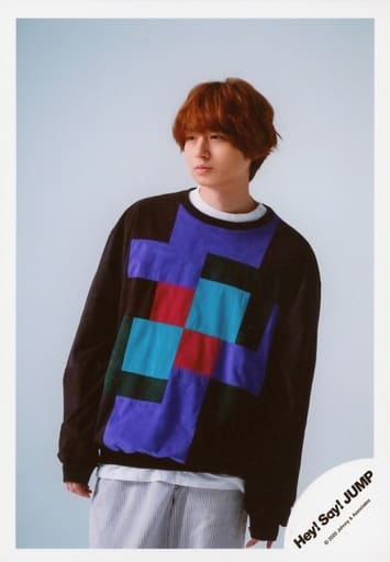 Hey! Say! JUMP / Kei Inoo / Above the knees ・ Costume black ・ Blue ...