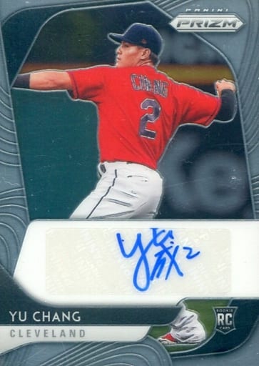 No. RA-YC [Autograph signature card] : YU CHANG (with handwritten ...