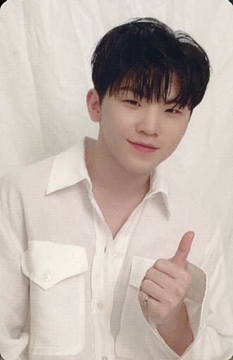 Seventeen / WOOZI / Back Side Red / White / Letter Red / CD "JAPAN 2 nd ...