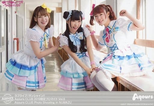 Official photo (female) / Voice actress / Aqours Aqours / Aika Kobayashi, Kanako Takatsuki, Ai ...