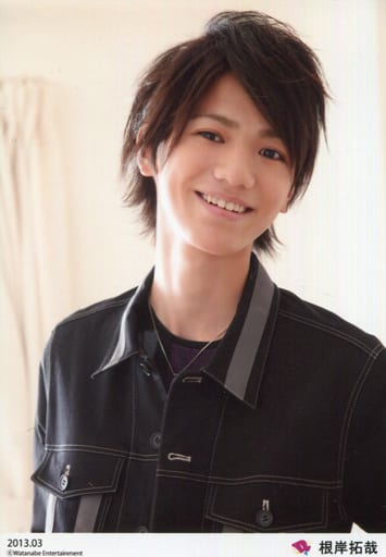 D2 / Takuya Negishi / Bust Up / Costume Black / Neck Tilt / Teeth Show / Smile /' 2013.03 ...