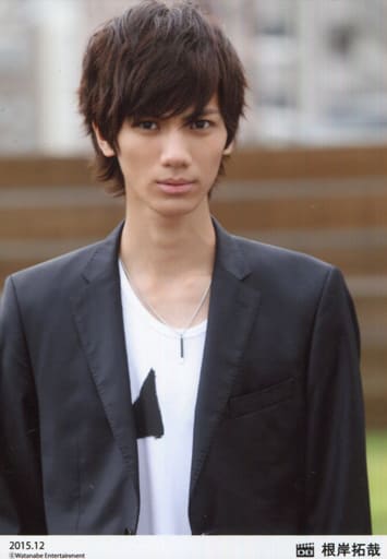 Official photo (male) / actor D-BOYS / Takuya Negishi / Bust Up / Costume Black / White / Both ...
