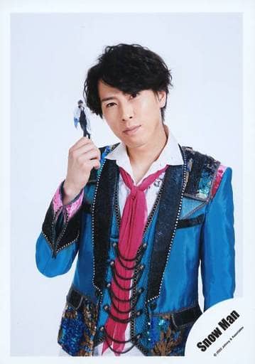 Official photo (Johnnys) / idol / Snow Man Snow Man / Ryota Miyadate / Upper Body / Costume Blue ...