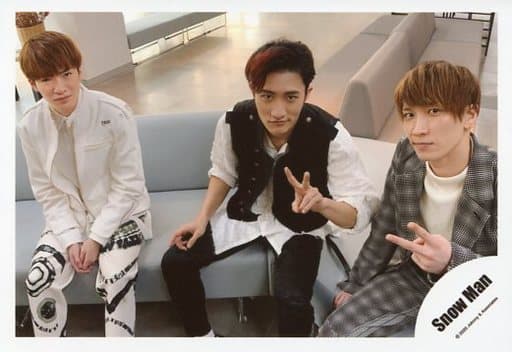 Official photo (Johnnys) / idol / Snow Man Snow Man / Hikaru Iwamoto / Tatsuya Fukazawa / Ta Sho ...