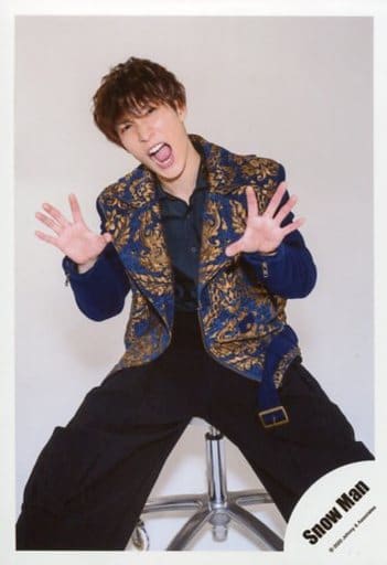 Official photo (Johnnys) / idol / Snow Man Snow Man / Ta Sho Watanabe / On the knees / "Snow Man ...