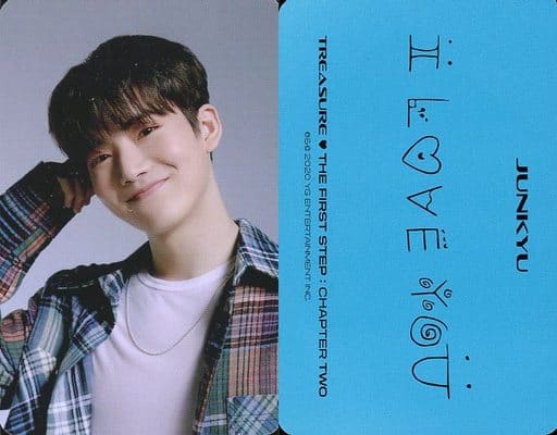 TREASURE / Junkyu / Back Side Print Message Included / CD "THE FIRST ...