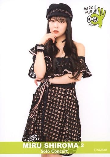 2 : Miru Shirama / Miru Shirama Solo Concert Random Official photo | Goods / Accessories ...