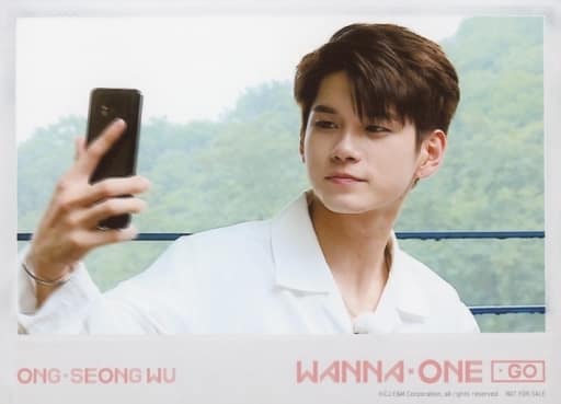Wanna One / Ong Seongwu / horizontal size (80 x 110) / DVD-Wanna One GO special original special ...