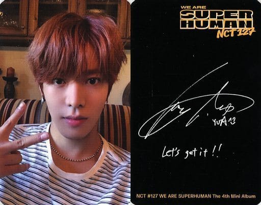 NCT127 / YUTA / CDs "WE ARE SUPERHUMAN [Kihno Kit]" enclosed special ...