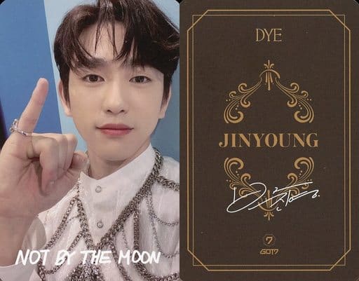 Collection Card (Male) / CD "DYE" Enclosed Photo Card GOT7/Jinyoung (Jinyoung) / Lower 「 NOT BY ...