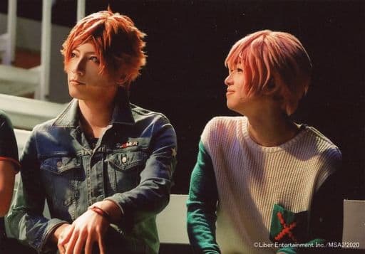 Official photo (male) / actor Sho Jinnai (Tenma Sumeragi), Jun Noguchi (Muku Sakisaka) / Live ...