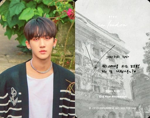 Stray Kids/Changbin (Chan-bin) / Back Side Print with signature / The ...