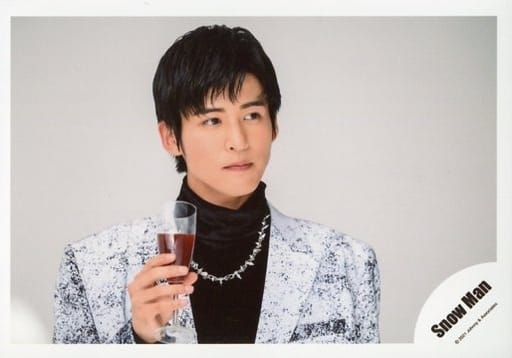 Official photo (Johnnys) / idol / Snow Man Snow Man / Meguro Ren / Horizontal Bust Up / Single ...