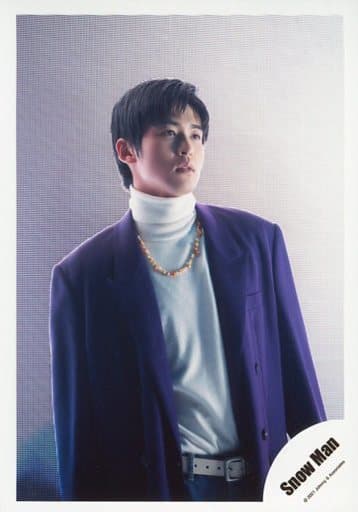 Official photo (Johnnys) / idol / Snow Man Snow Man / Meguro Ren / Upper body / Single "Grandeur ...