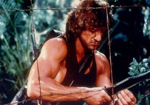 Official photo (male) / actor Sylvester Stallone (John Lambo ...