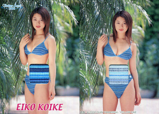 Collection Card (Female) / Summer Angels 2000 2/5 : Eiko Koike / costume card / Summer Angels ...