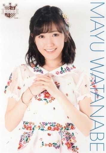 Official photo (AKB48, SKE48) / idol / AKB48 Mayu Watanabe / AKB48 CAFE ...