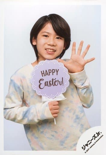 Johnnys Jr. / Samejima Rei / upper body / Greeting Photo ~ Easter 2021 ...