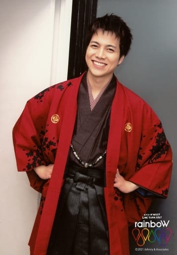 Johnny's West / Daiki Shigeoka / Kneecap / "Johnny's West LIVE TOUR 2021 rainBow" original photo ...