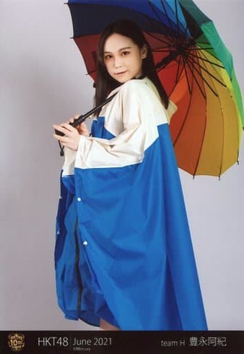 Official photo (AKB48, SKE48) / idol / HKT48 Aki Toyonaga / Above the ...
