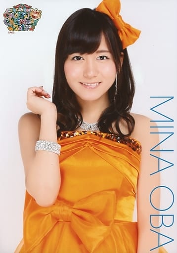 Mina Oba / AKB48 CAFE & SHOP limited A4 size Official photo poster 21 ...