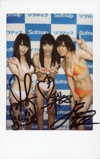Isa Aoki / Rika Hatsumi / Hiromi Hayama / with handwritten signature / DVDs 「 group Momojiri ...