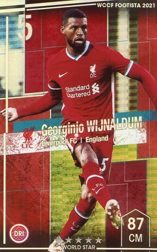 WCCF/CM / ★★★★★/ Liverpool F.C. / FOOTISTA F21-2 F21R [★★★★★]:[code not guaranteed] Georginio ...