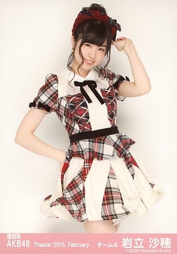 Official photo (AKB48, SKE48) / idol / AKB48 『 Reprint 』 Saho Iwatate / Above Knee / Left Head ...