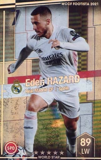 WCCF/LW / ★★★★★/ Real Madley CF/FOOTISTA F21-6 F21R [★★★★★]:[code not guaranteed] Eden Hazard ...