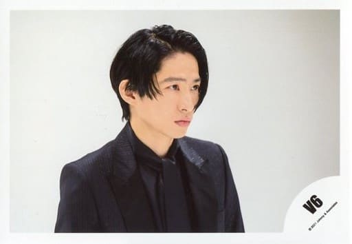 Official photo (Johnnys) / idol / V6 V6 / Ken Miyake / horizontal bust up / "LIVE TOUR V6 groove ...