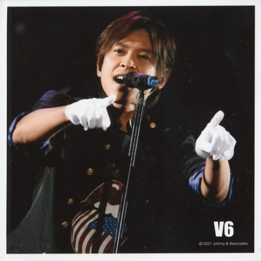 V6 / Masayuki Sakamoto / Live Photo ・ Bust Up / V6 Kokaku Photo LIVE B / Official Official photo ...
