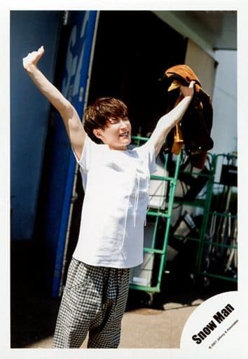 Snow Man / Ta Sho Watanabe / Knee-high / album "Snow Mania S1" MV & Jacque-shot off-shot ...