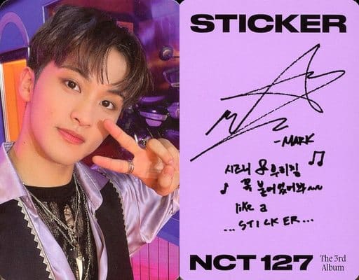 Collection Card (Male) / CD "The 3 rd Album Sticker" (STICKER Ver ...