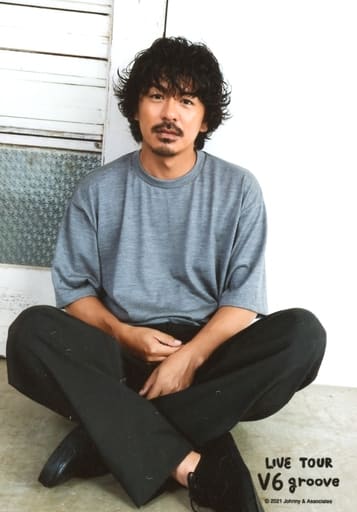 Official photo (Johnnys) / idol / V6 V6 / Takeshi Morita / whole body ・ sitting / "LIVE TOUR V6 ...