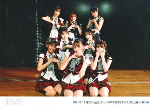 Official photo (AKB48, SKE48) / idol / AKB48 AKB48 / Group (8 people) / Yokogata, November 2 ...