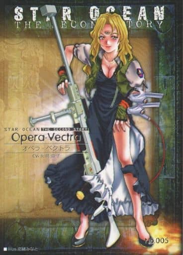 Anime series Treka / Normal / Character Cter Card / STAR OCEAN Second ...