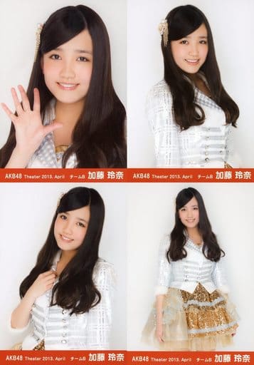 Official photo (AKB48, SKE48) / idol / AKB48 Rena Kato / Theater Trading Official photo Set 2013 ...