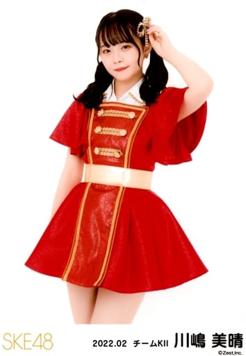 Official photo (AKB48, SKE48) / idol / SKE48 Miharu Kawashima / Above-the-knee / SKE48 February ...