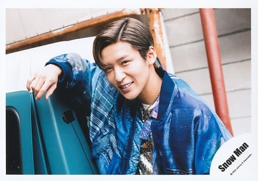 Official photo (Johnnys) / idol / Snow Man Snow Man / Meguro Ren / Horizontal Bust Up / Single ...