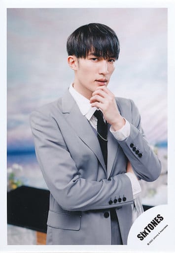 Official photo (Johnnys) / idol / SixTONES SixTONES / Jesse / upper body / single "Watashi" MV ...