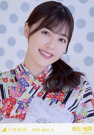 Official photo (Nogizaka46) / idol / Nogizaka46 Yukatana Shibata / Bust-up / Yuzu citron ...