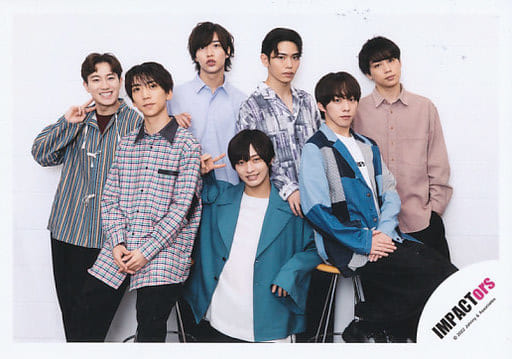 Official photo (Johnny's) / idol / IMPACTors IMPACTors / Group (7 people) / Horizontal and upper ...