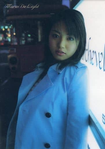 CL-01 [Clear Card] : Sayaka Isoyama / Sayaka Isoyama First Solo Trading Card MARIN DE LIGHT ...