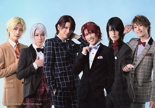 Official photo (male) / actor Group (6 persons) / Horizontal, Above the Knees, Character Chief ...