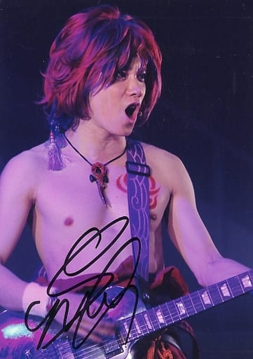 Official photo (male) / actor ☆ Shinji Ryochi / with handwritten ...