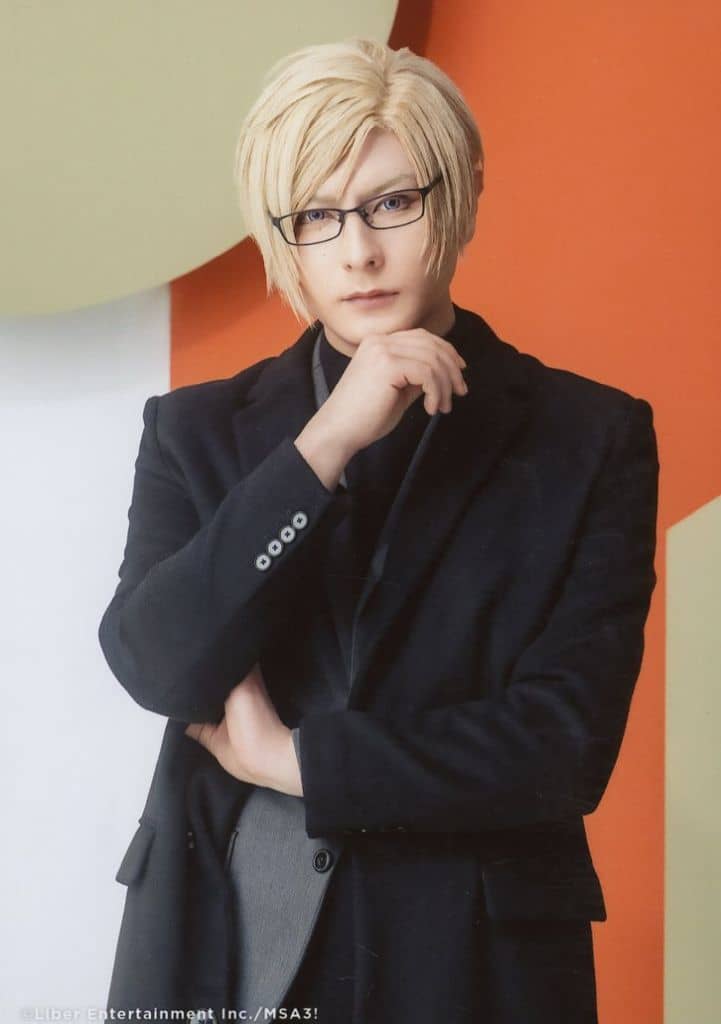 Official photo (male) / actor Rei Fujita (Sakyo Furuichi) / Upper Body ...