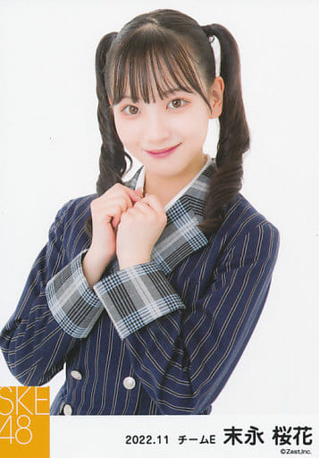Sakura Suenaga / upper body / SKE48 November 2022 individual Official photo (Team E) | Goods ...