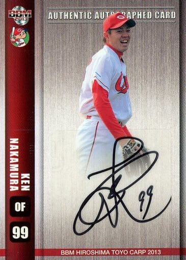 BBM / Autograph Card / スヘﾟシャルインサートカード / BBM2013 Hiroshima Toyo Carp ...