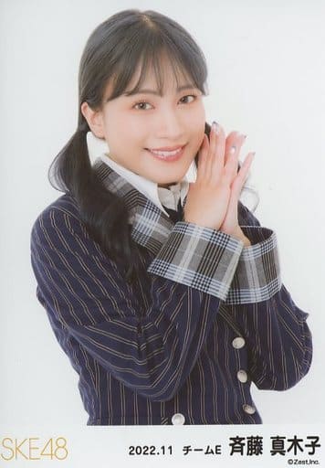 Official photo (AKB48, SKE48) / idol / SKE48 Makiko Saito / Upper body / SKE48 November 2022 ...